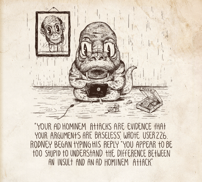 An Illustrated Book Of Bad Arguments